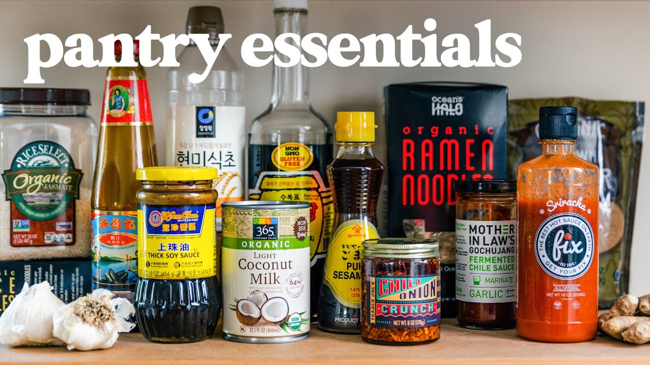20 Must-Have Asian Pantry Essentials