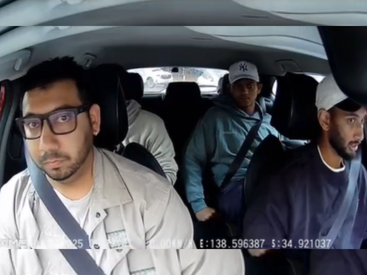 Three Indian cricketers take an Uber in Australia; The cab driver's ...
