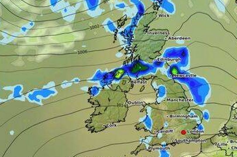 UK weather maps turn icy blue as -4C freeze hits – full list of coldest ...