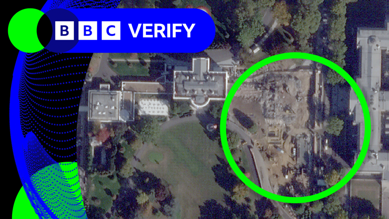 New satellite image shows White House wing demolished as part of Trump ...