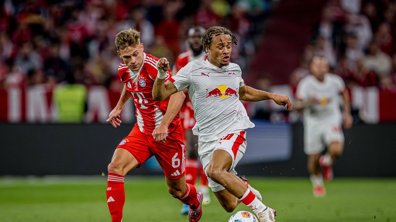 Bayern war sich wohl mit Xavi Simons einig