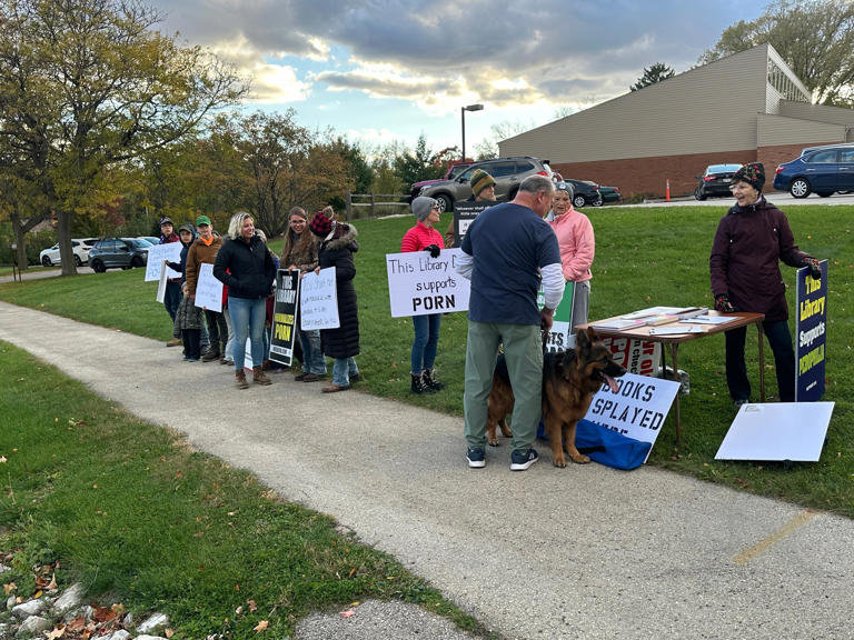 LGBTQ-themed books spark protests in Hales Corners over if they belong ...
