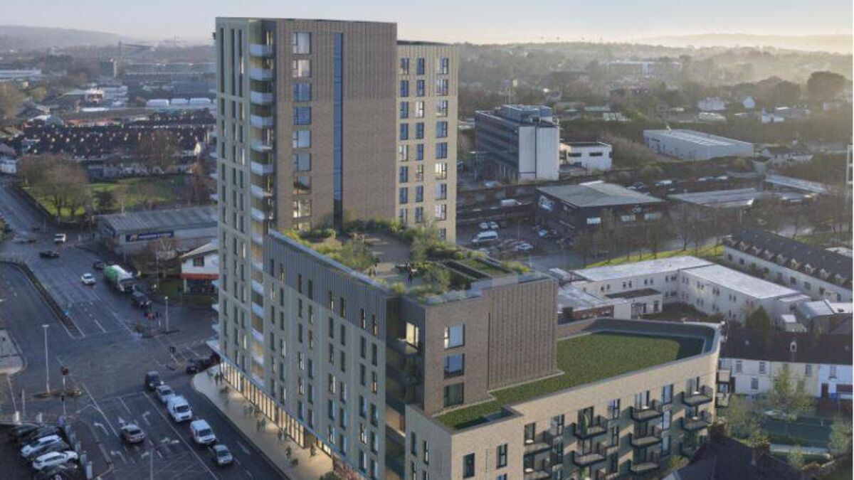 Plans revealed for new 16-storey apartment block near Cork’s Elysian Tower