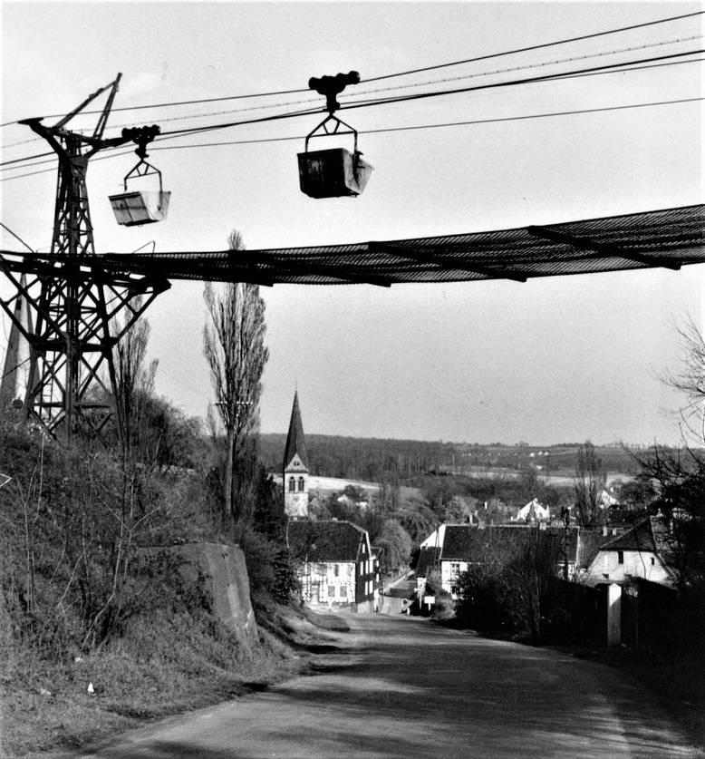 Als der Kalkstein durch die Luft schwebte