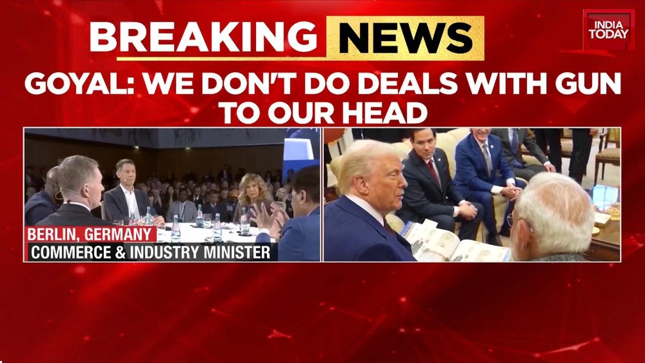 No trade deals with a gun to our head: Piyush Goyal on India-US trade talks