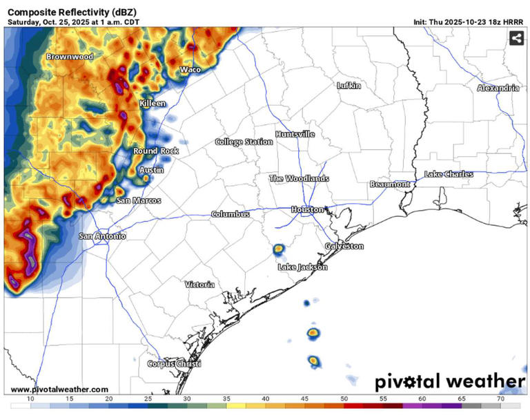 Texas severe weather threatens Austin: Here's a weather timeline