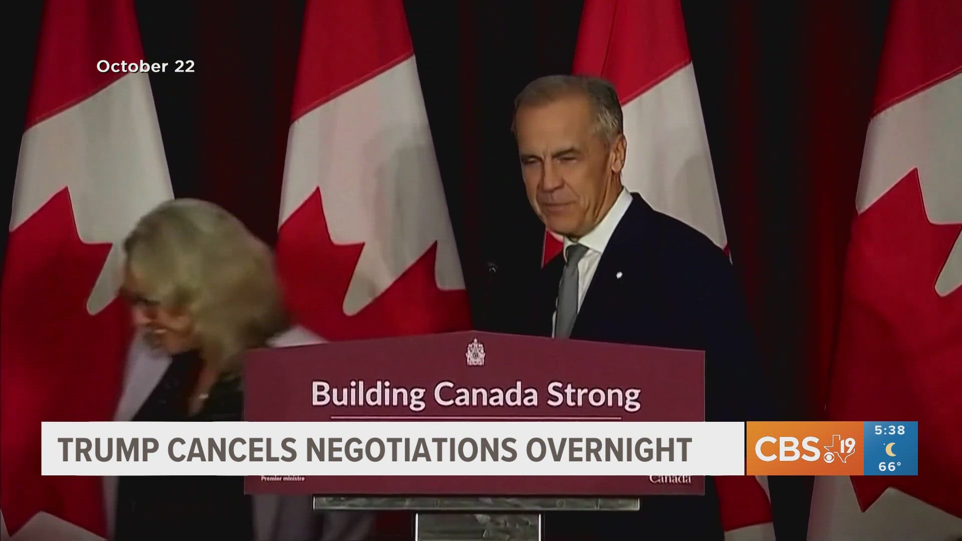 President Trump cancels negotiations with Canada overnight