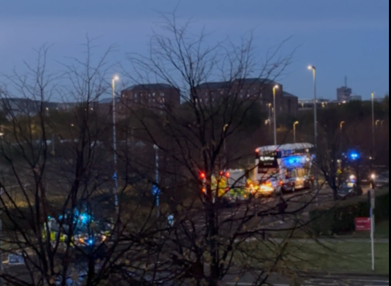 Police descend on Edinburgh street after bus and car crash which saw ...