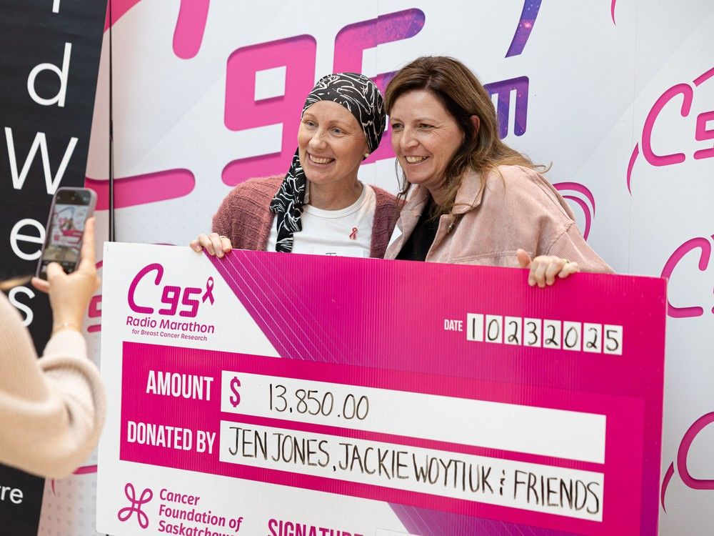 'Research is everything': Sask. woman recalls breast cancer diagnosis during C95 Radio Marathon