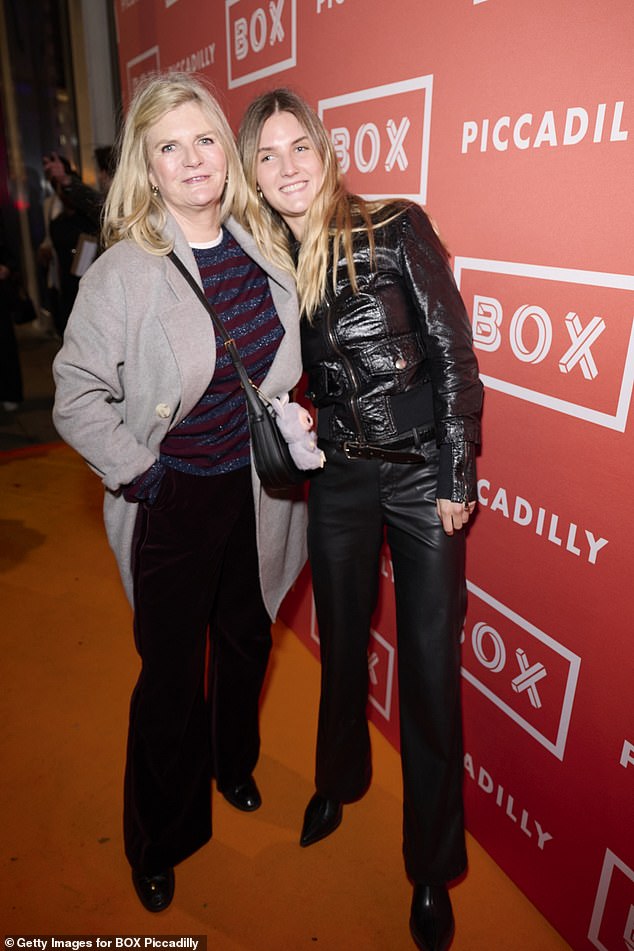 Susannah Constantine enjoys night out with rarely-seen lookalike ...