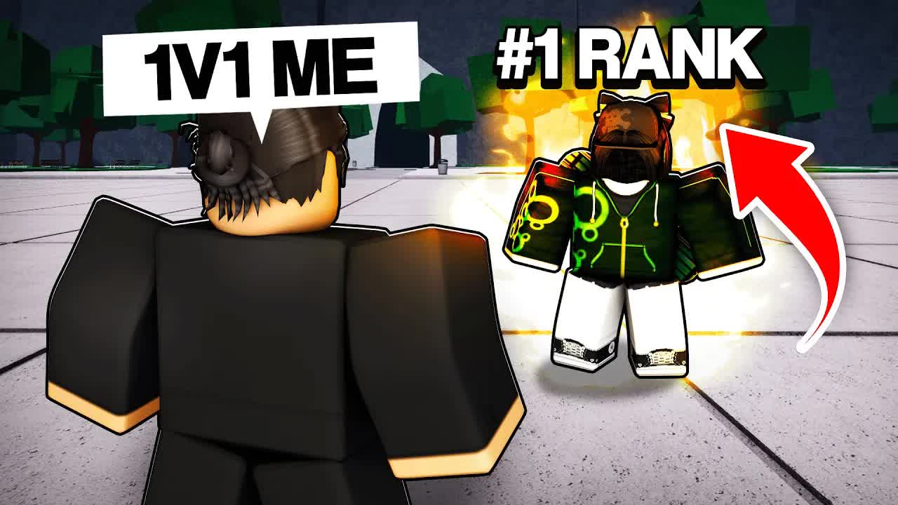 Fighting #1 RANKED CHAMPION in The Strongest Battlegrounds..