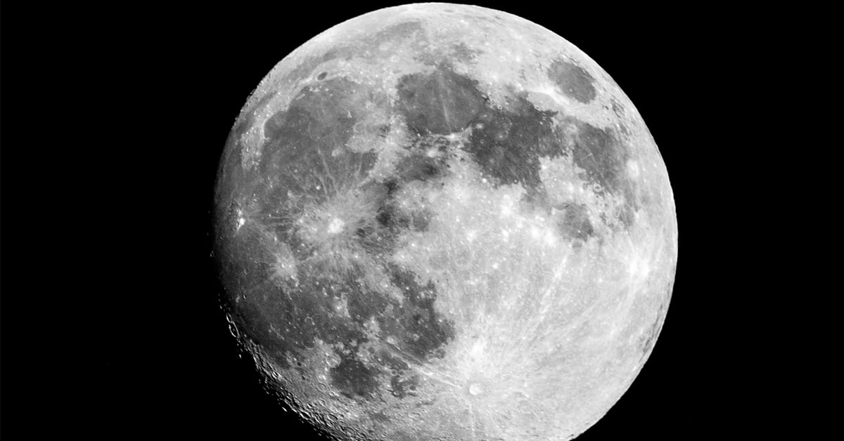 The moon is drifting 1.5 inches farther from Earth each year