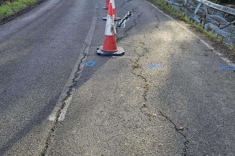 Months-long 'sett-back' for repairs to closed road due to mating badgers