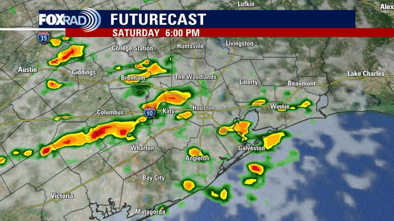 Houston weather: Humid Friday with spotty storms, FOX 26 Storm Alert ...