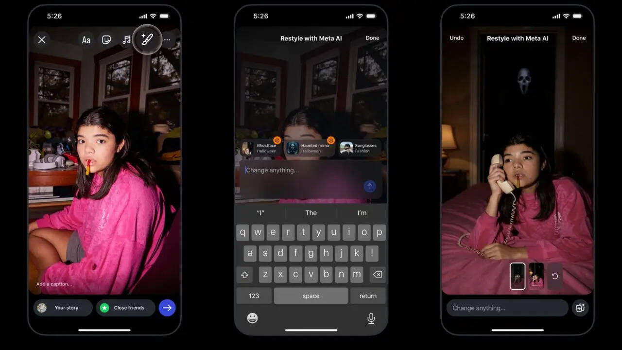 Instagram’s New AI Restyle Feature Lets You Edit Photos And Videos With A Single Prompt: Here's ...