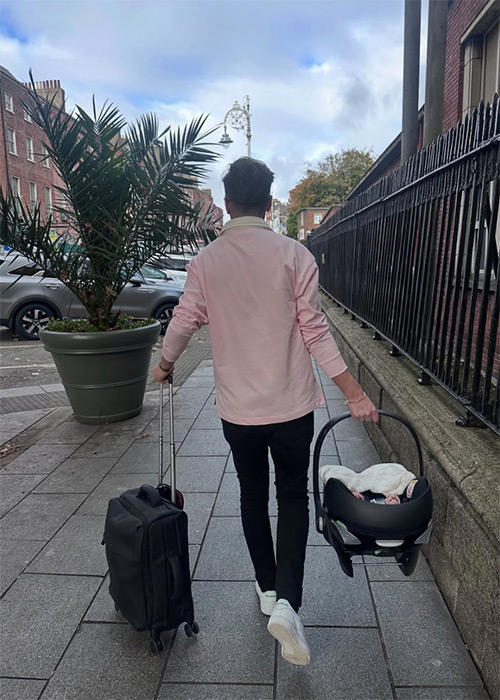 Doireann Garrihy so grateful for 'incredible' care as she takes baby home