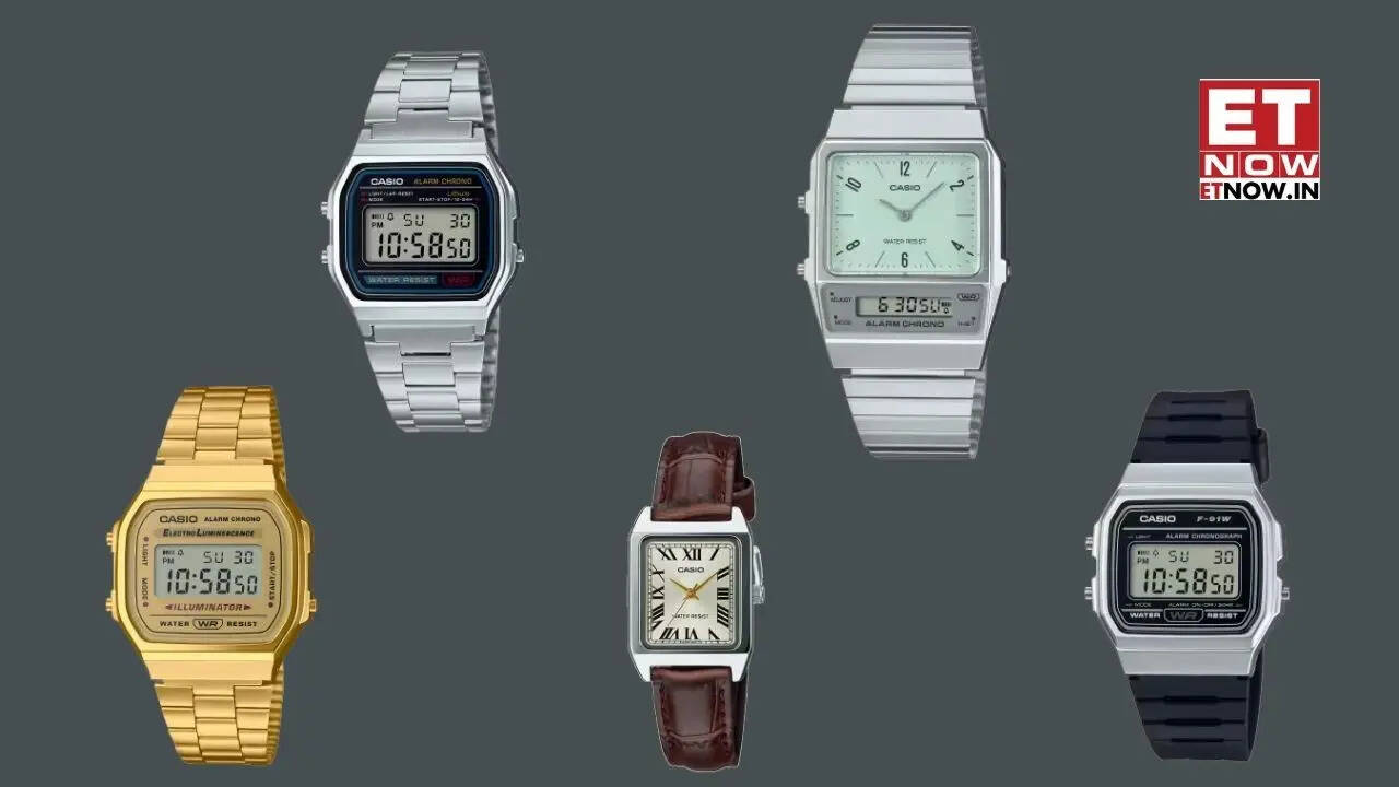 Top 5 'OG' Casio watches: Iconic timepieces for every style | Price HERE