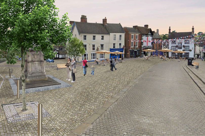 Ashbourne's Market Place pedestrianised as part of town revamp programme