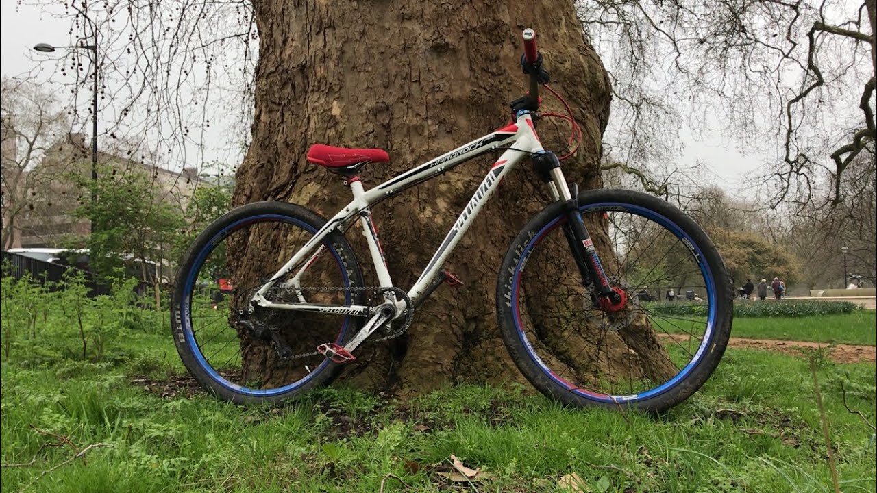 Little Harry shows off his bike with tricks and crashes