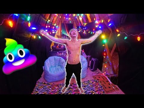 Transforming my attic into my dream hangout space