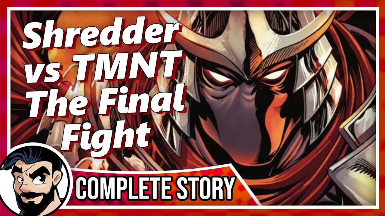 "The Final Fight... TMNT Vs Shredder.... " Teenage Mutant Ninja Turtles (2011) Complete Story PT14