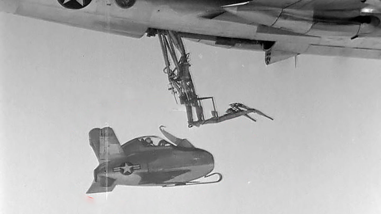 Parasite: The Most Bizarre US Air Force Aircraft Ever Tested - XF-85 Goblin