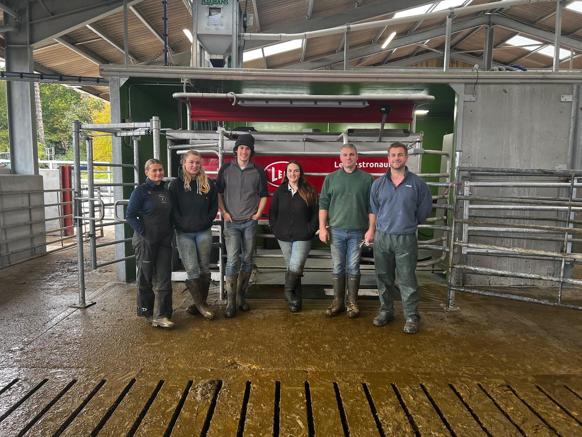 Robotic system allows Goodwood cows to choose when they are milked