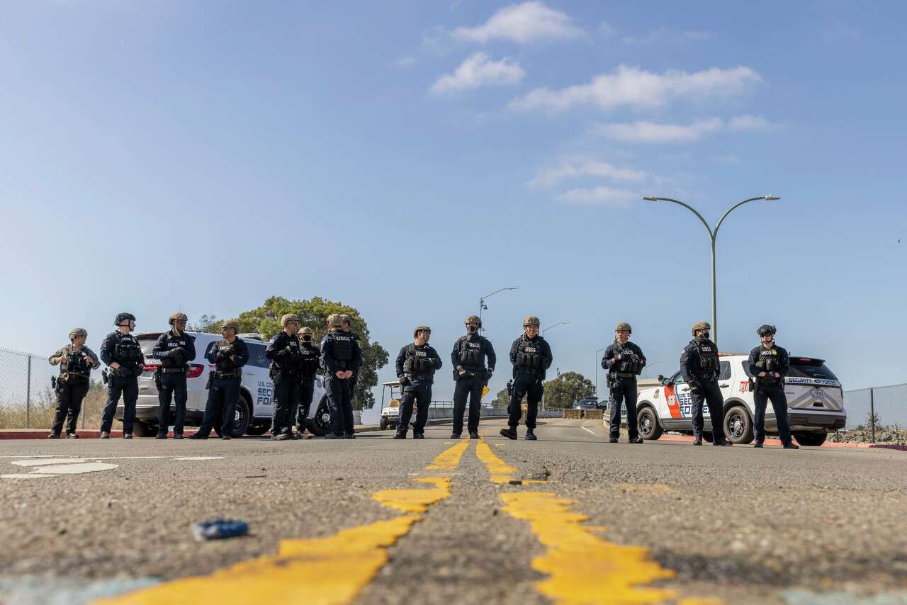 Coast Guard says it shot at U-Haul driver outside base near Oakland