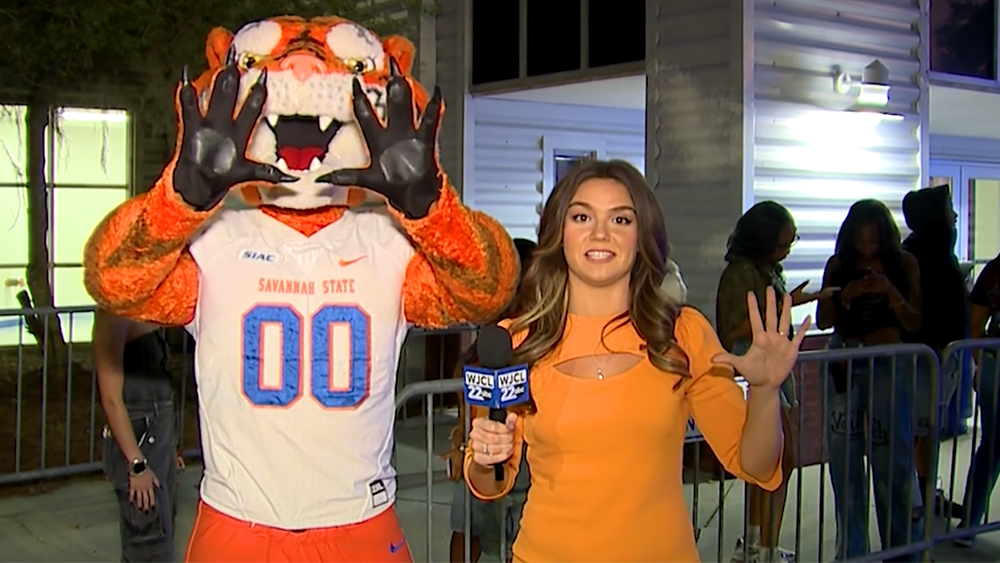 Savannah State students turn out for homecoming pep rally