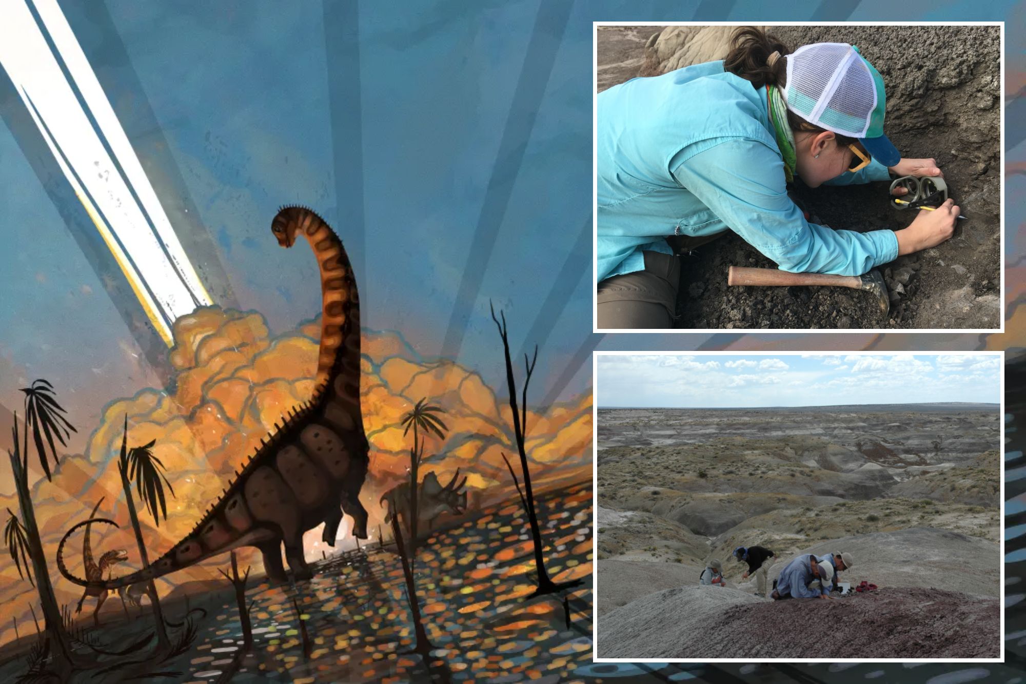 Dinosaurs thrived in North America before the mass-extinction asteroid ...