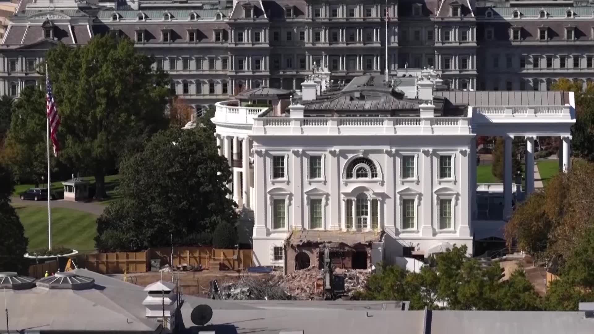 East Wing of the White House is no more