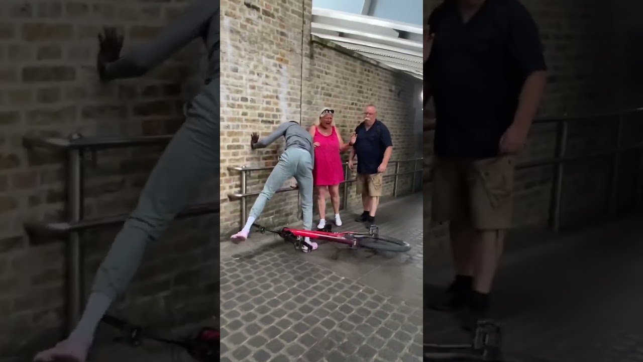 No front wheel wheelie ends in epic fail