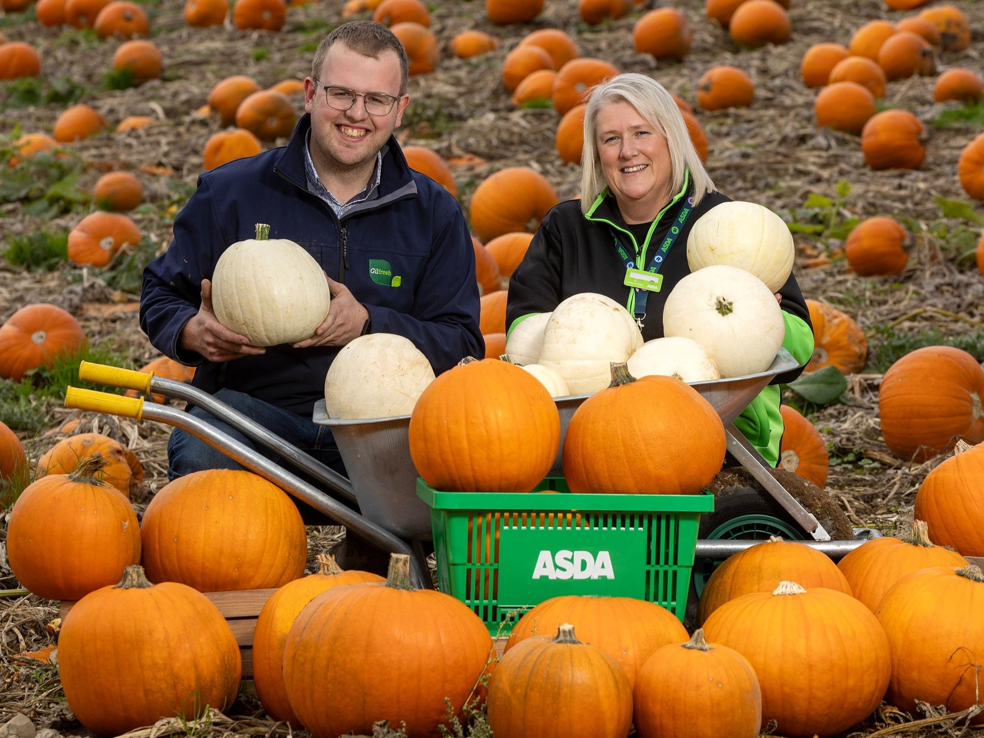 Spooky pumpkins of the ‘ghost’ variety to haunt Asda aisles this Halloween