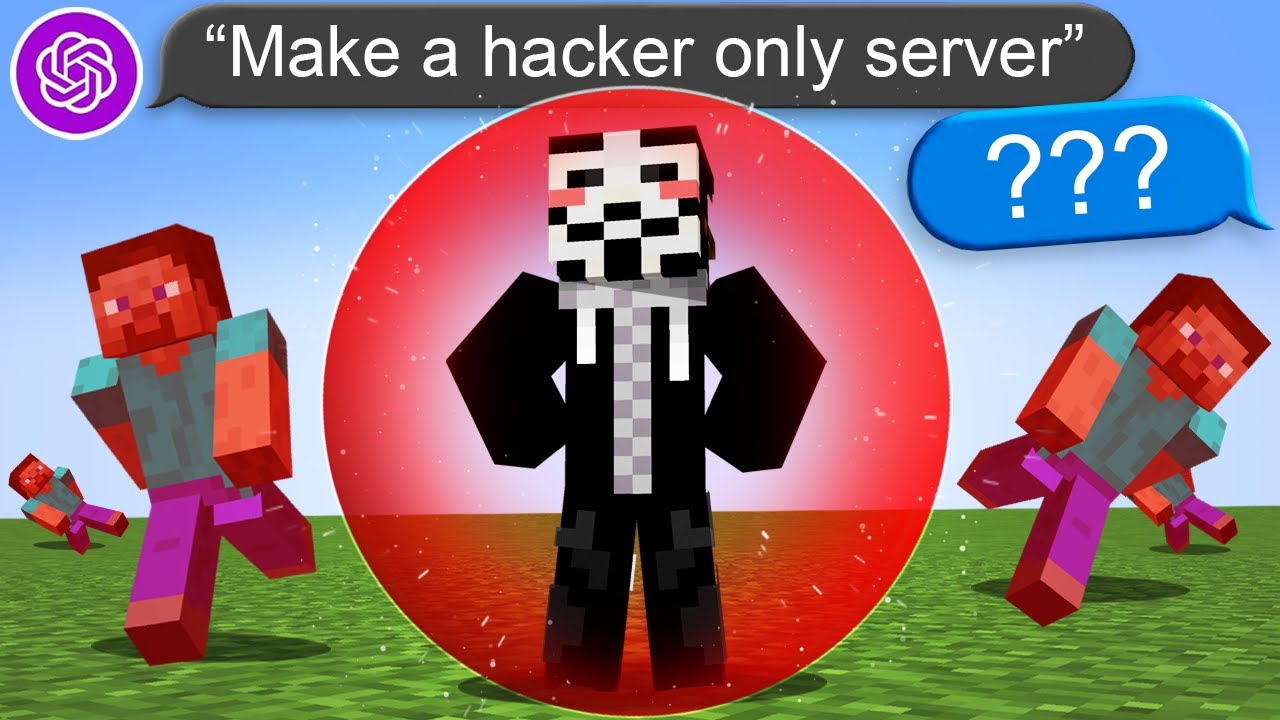 Inside a secret hackers-only Minecraft server