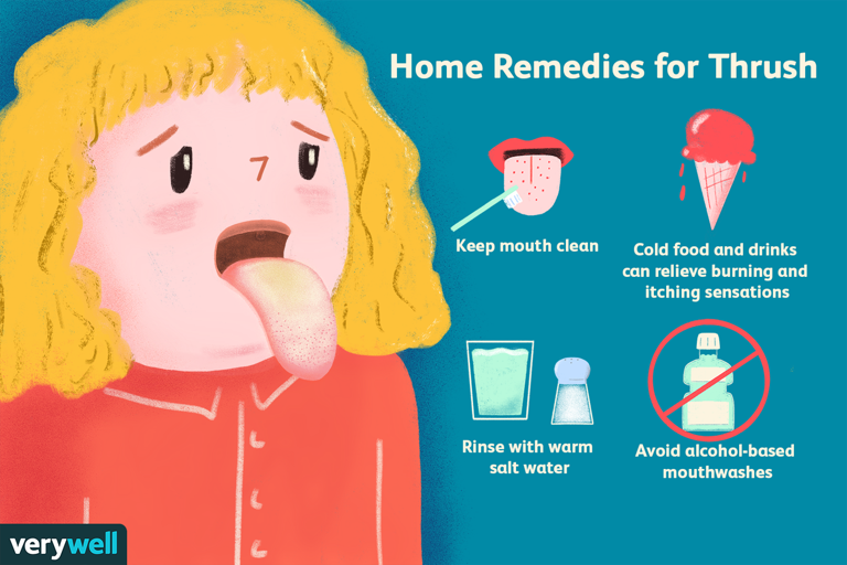 How to treat oral thrush with prescriptions and home remedies