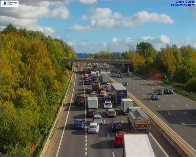 M27 pictures show horror crash with a "number of casualties" seriously ...