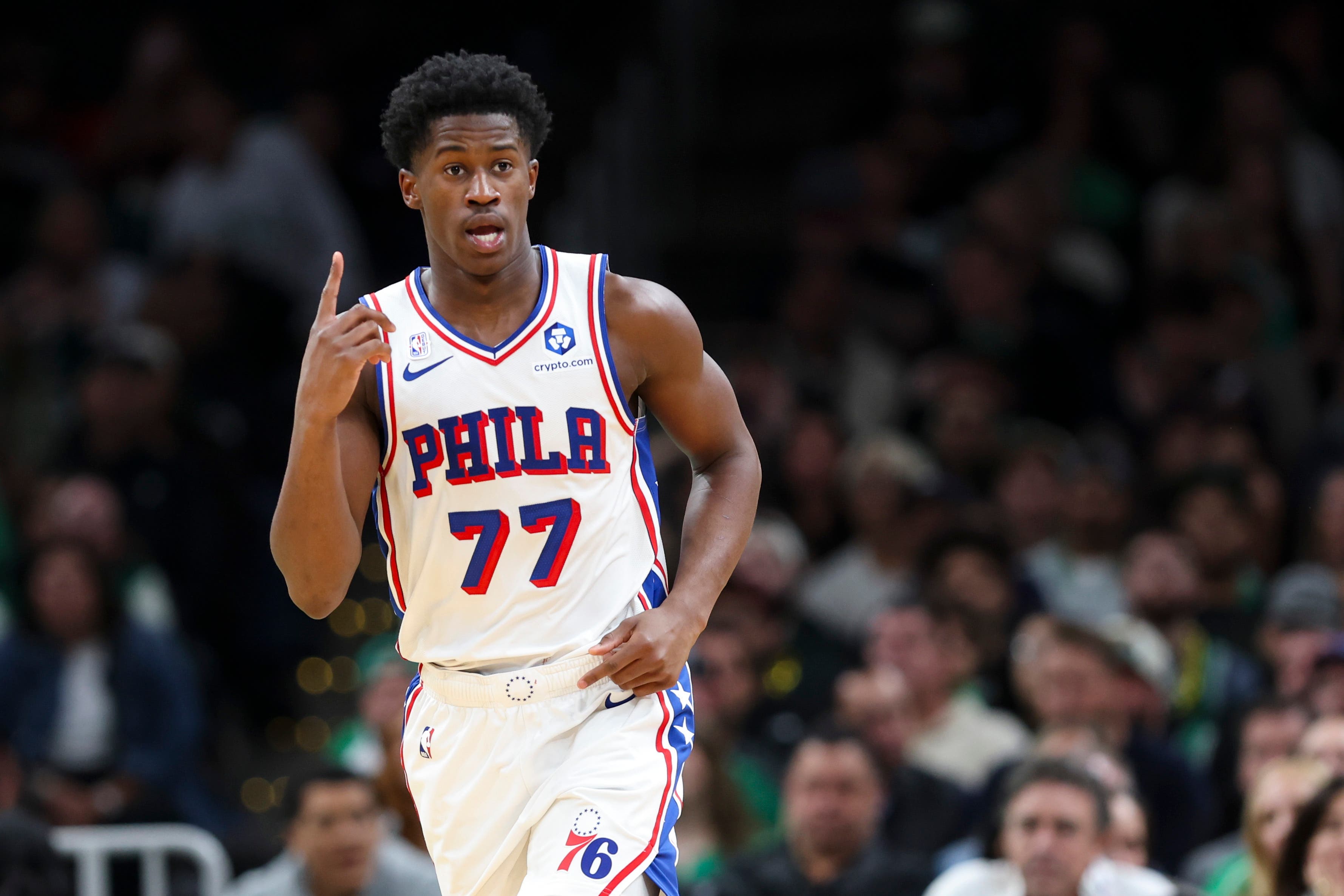 76err rookie VJ Edgecombe makes NBA history in debut