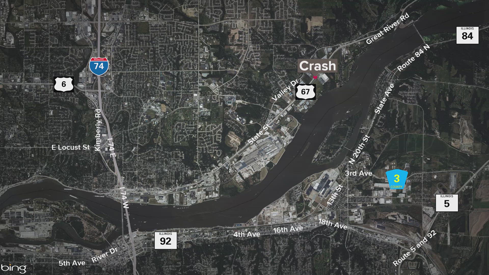 3 seriously injured in U.S. 67 crash in Bettendorf Friday morning