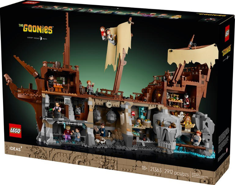 Hey, You Guys! The Goonies LEGO Pirate Ship Set Brings The Beloved ...
