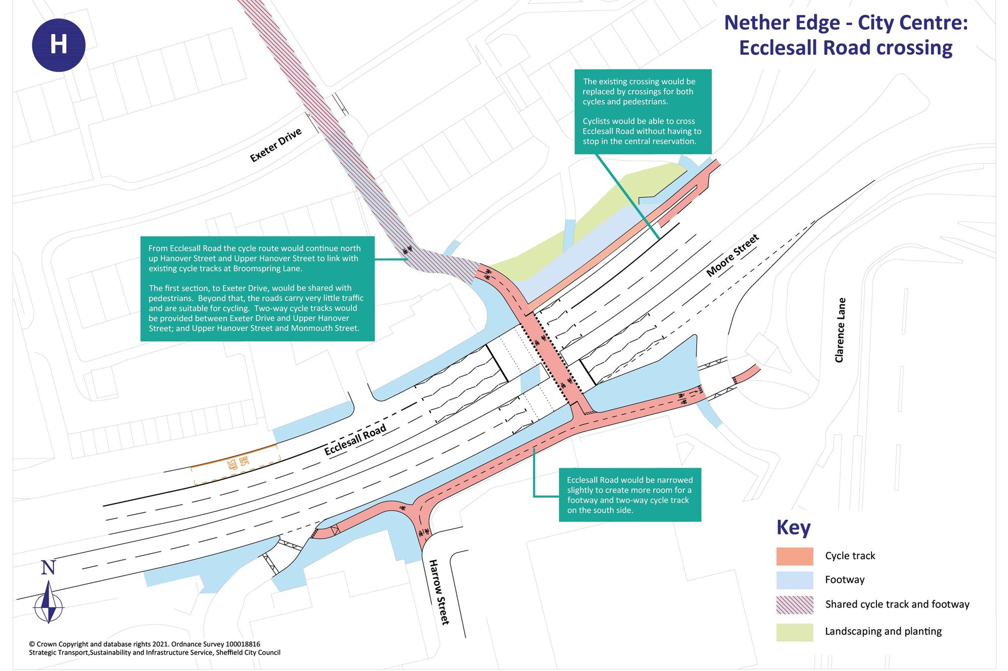 Sheffield £14.8m walking and cycling route linking suburb, university ...