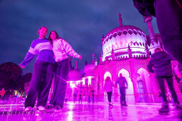Skating season begins as Brighton’s festive ice rink set to open