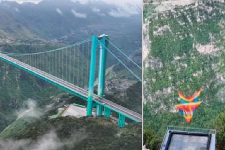Safety Concerns Delay Rope-less Bungee Jump on World's Highest Bridge