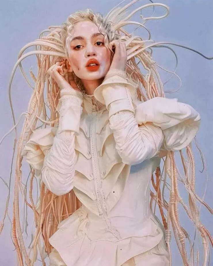 Grimes face tattoo: The subtle red circle no one noticed — until fans ...