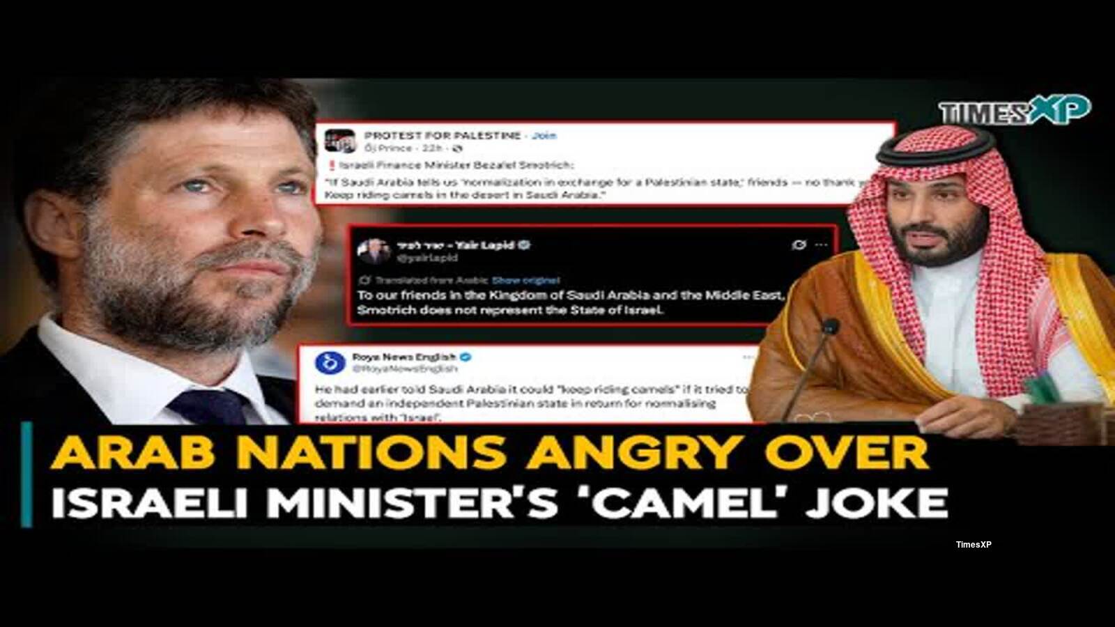 Arab Nations Angry Over Israeli Minister’s ‘Camel’ Joke| Israel-Hamas War