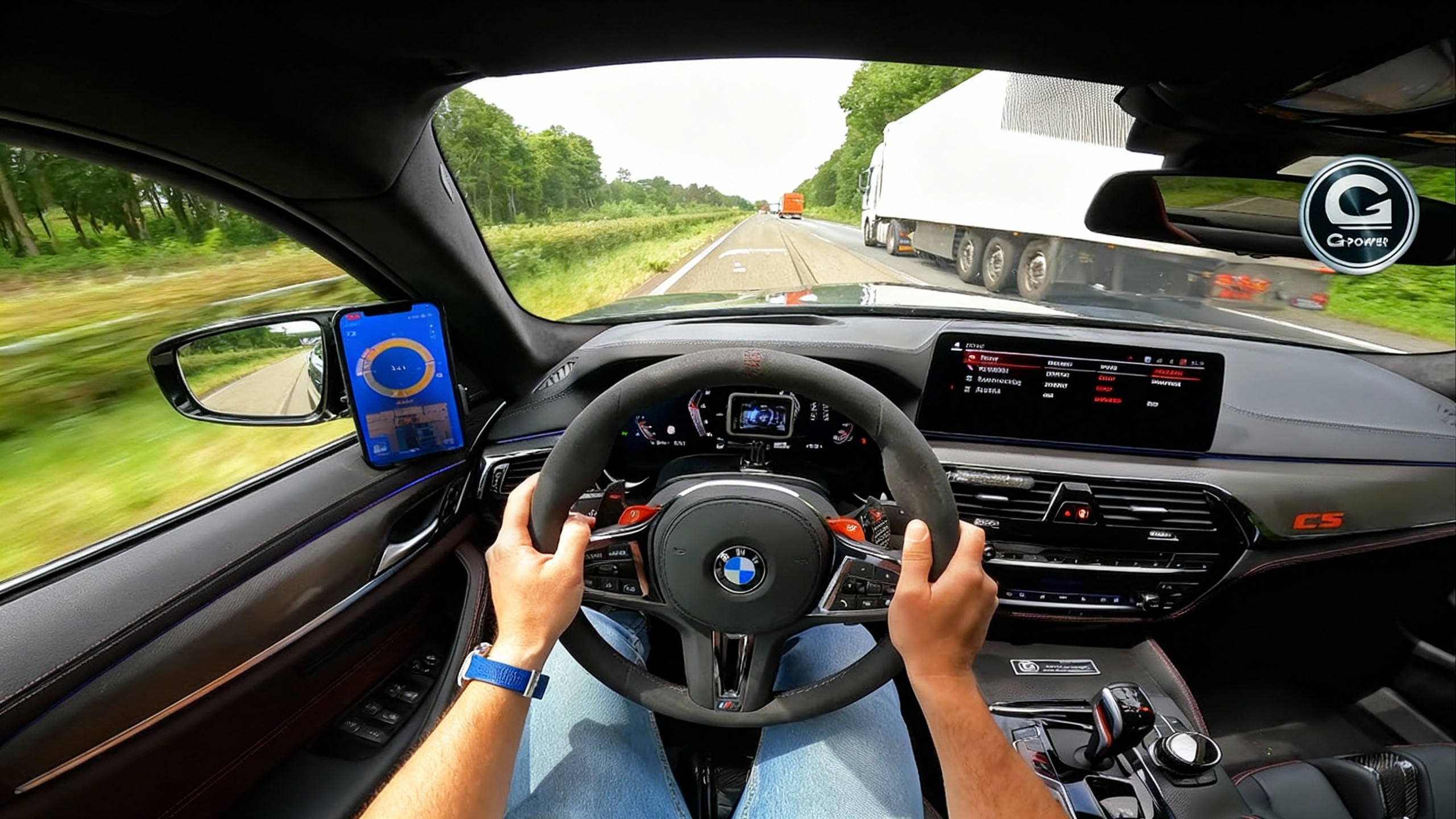 820HP BMW M5 CS G-Power Unleashed at Full Throttle