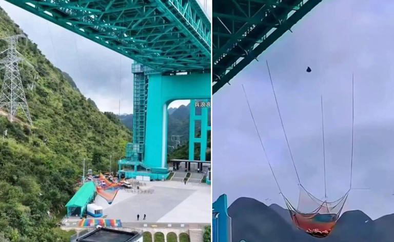 Safety Concerns Delay Rope-less Bungee Jump on World's Highest Bridge