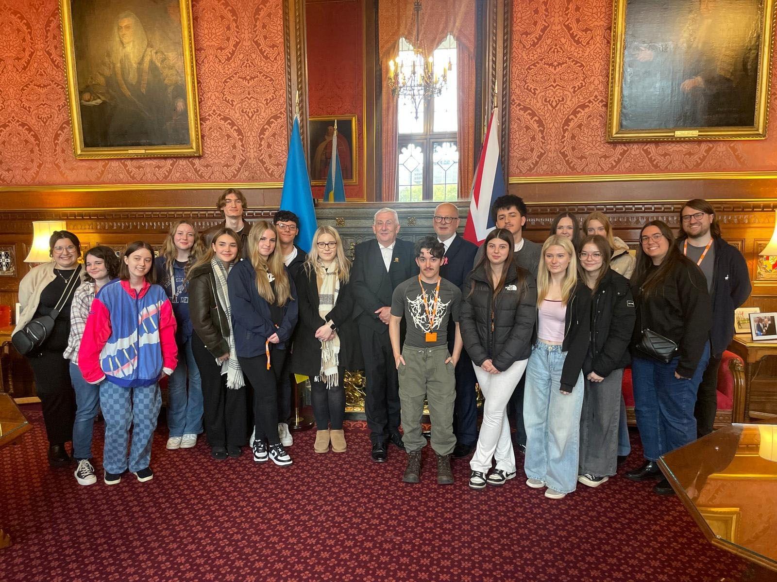 A-Level students get inside look at the heart of UK democracy