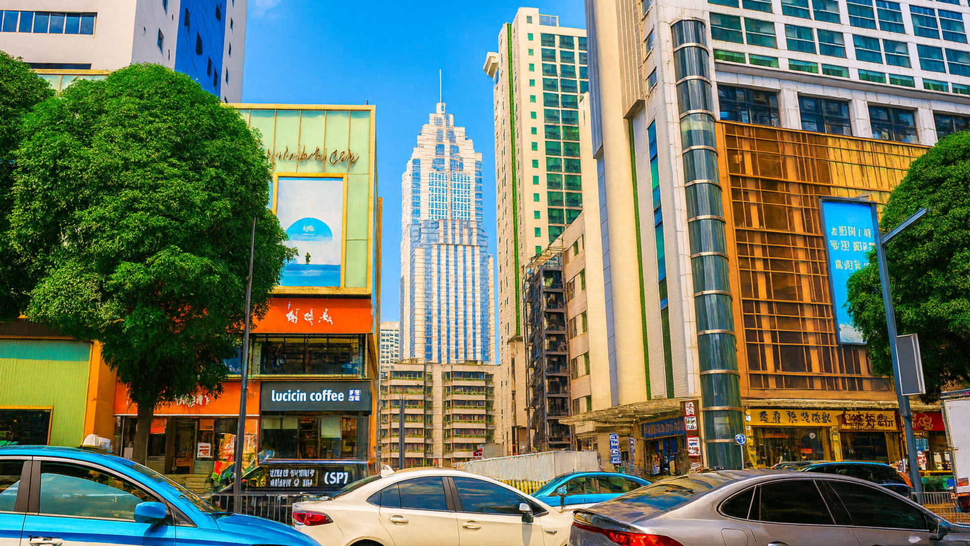 Narrow Streets and Urban Flow – Luohu China 4K