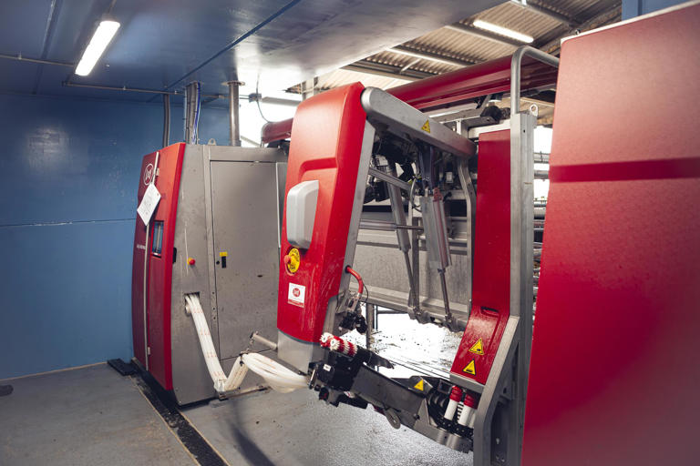 Robotic system allows Goodwood cows to choose when they are milked