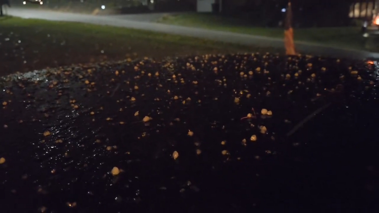 Lake-effect storm brings graupel and strong winds to Finleyville ...